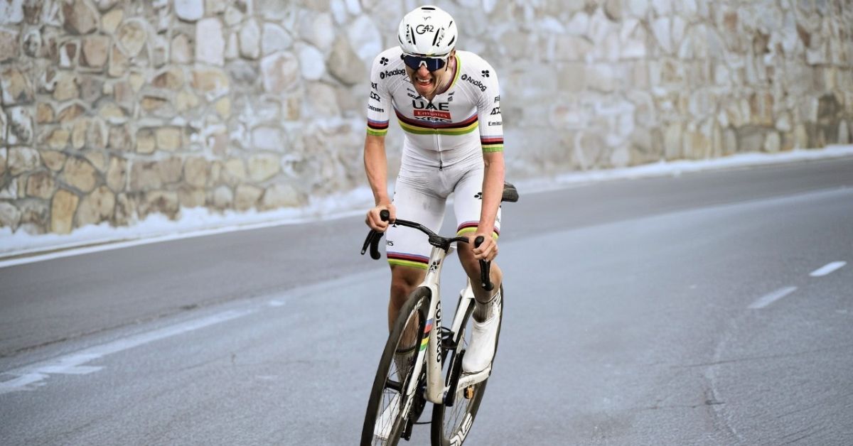 Why Tadej Pogacar Wears the World Champion Jersey at the Tour